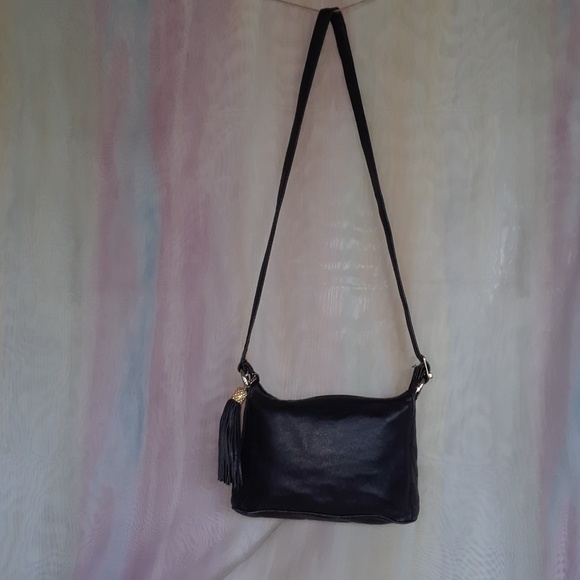 Ganson | Bags | Vintage Ganson Black Convertible Bag With Tassel | Poshmark